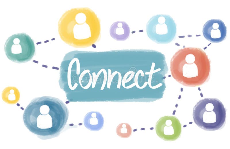 Connect Social Networking Interconnection Communication Concept Stock ... Connect Social Networking Interconnection Communication Concept Stock ...