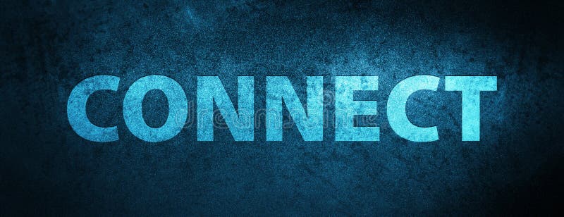 Connect Special Blue Banner Background Stock Illustration ...