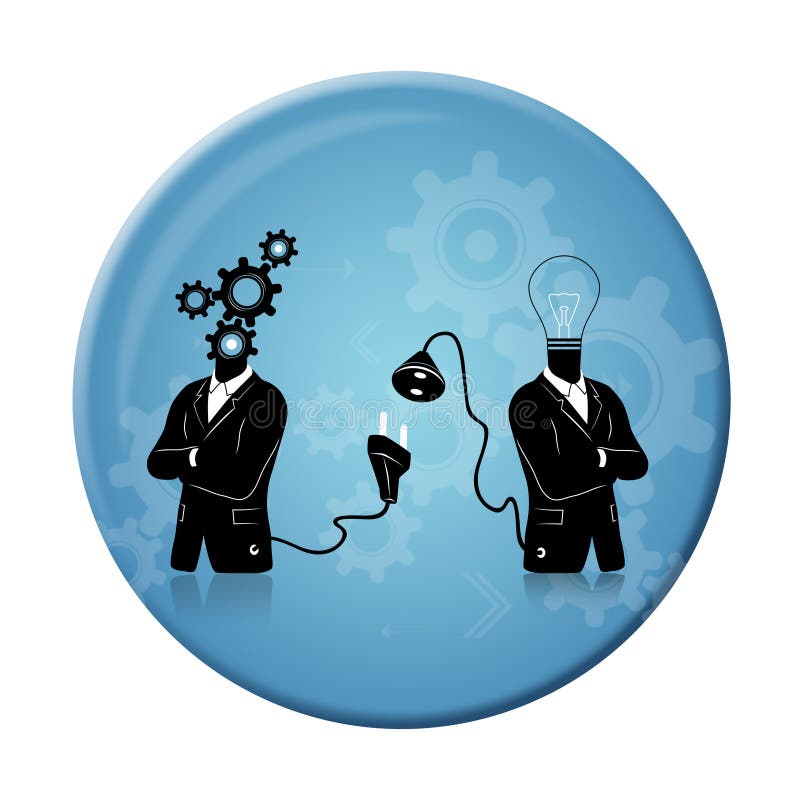 Connecting To Person Stock Illustrations – 371 Connecting To Person ...