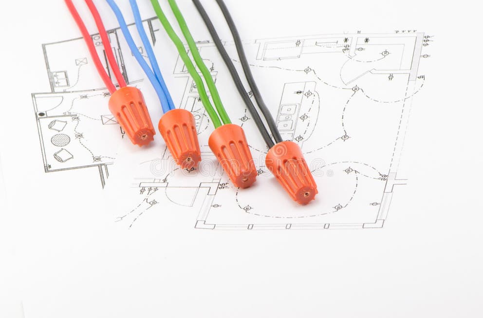 Connect the wires stock photo. Image of connector, component - 76783880