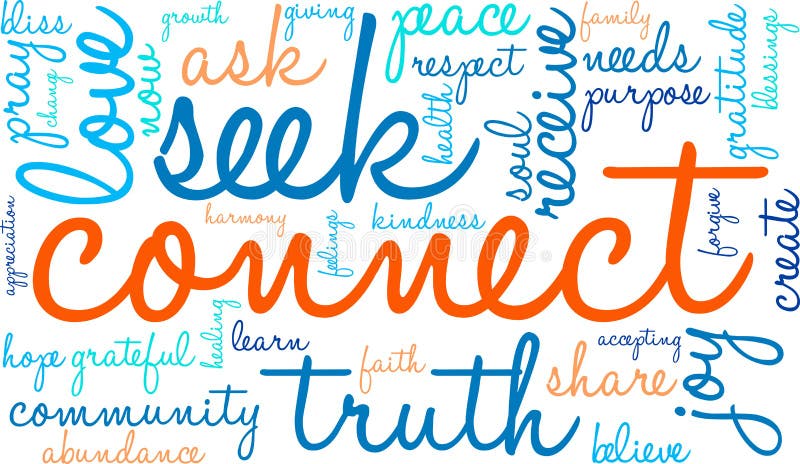 Connect Word Vector Text with Golden Stars Trail and Handwritten Stock ...