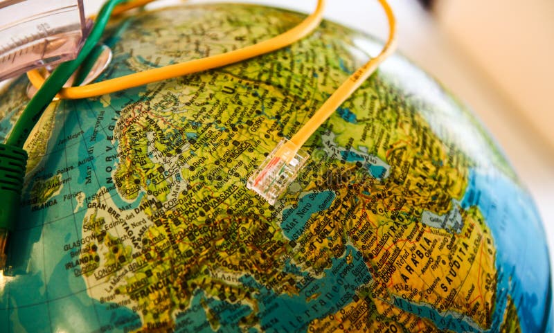 Connect the world stock image. Image of globe, equator - 45132261