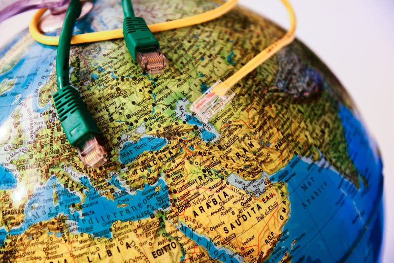 Connect the world stock image. Image of concept, color - 45132639