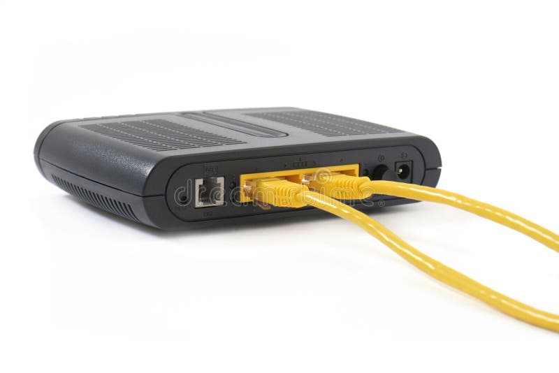 MTA cable modem stock image. Image of digital, coaxial - 781085