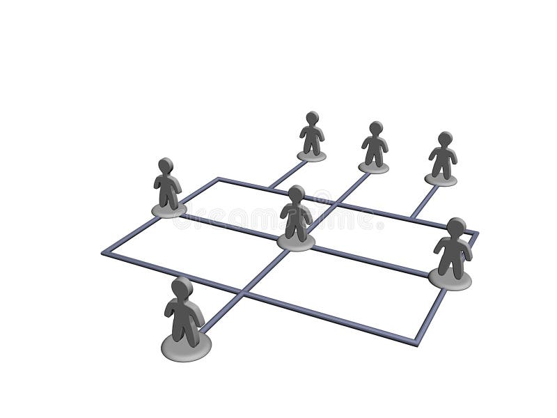 Connected stock illustration. Illustration of linked, wired - 497928