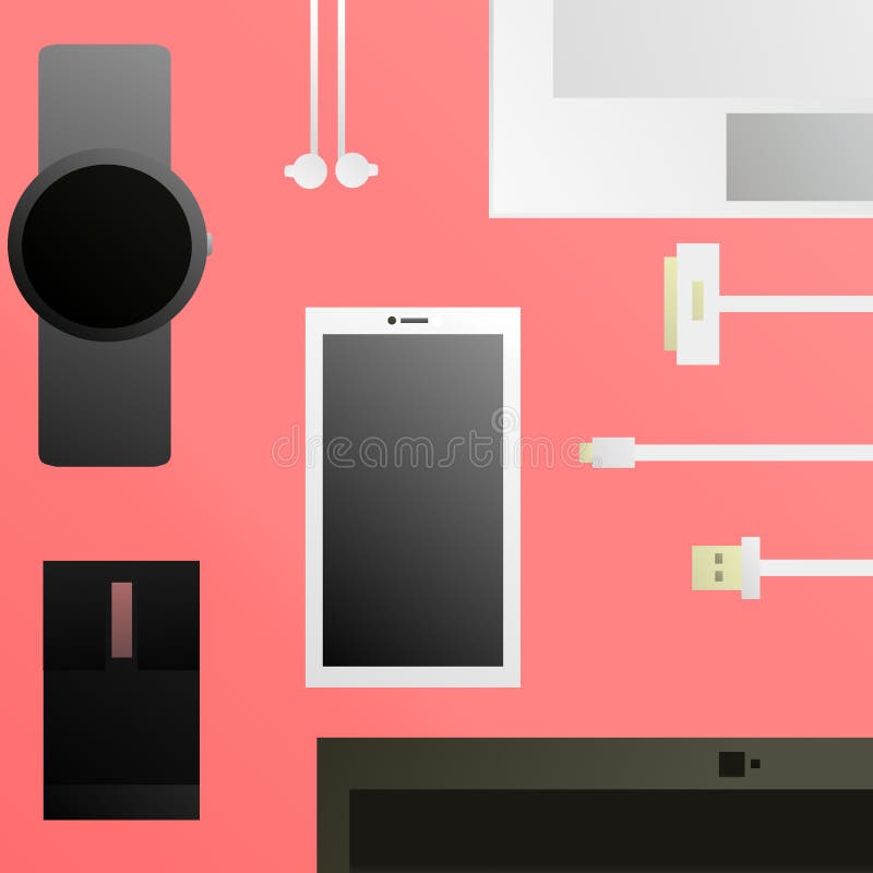 Always Connected stock illustration. Illustration of smart - 67608346