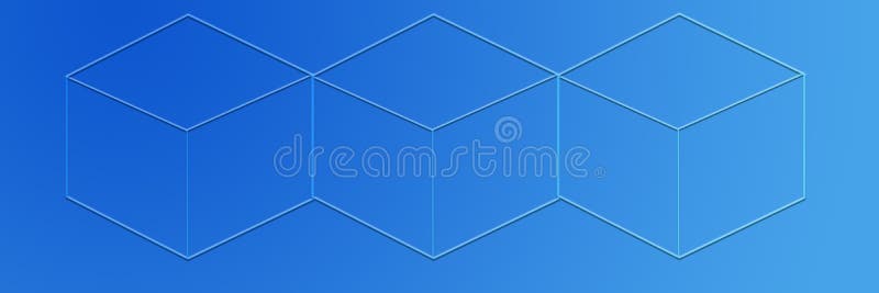 Connected Blocks Background Header Stock Illustration - Illustration of ...