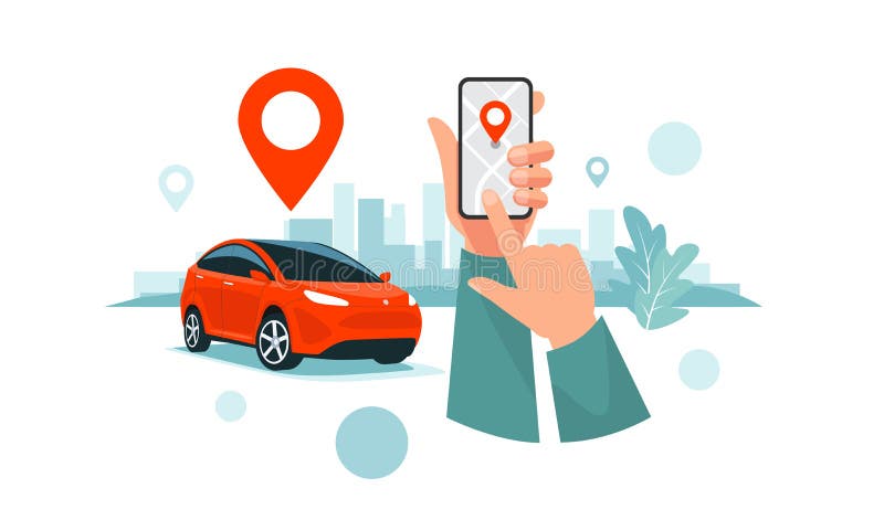 Controlled Autonomous Taxi Stock Illustrations – 75 Controlled ...