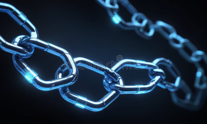 Digital Chain Connection Interconnected Systems Stock Photos - Free ...