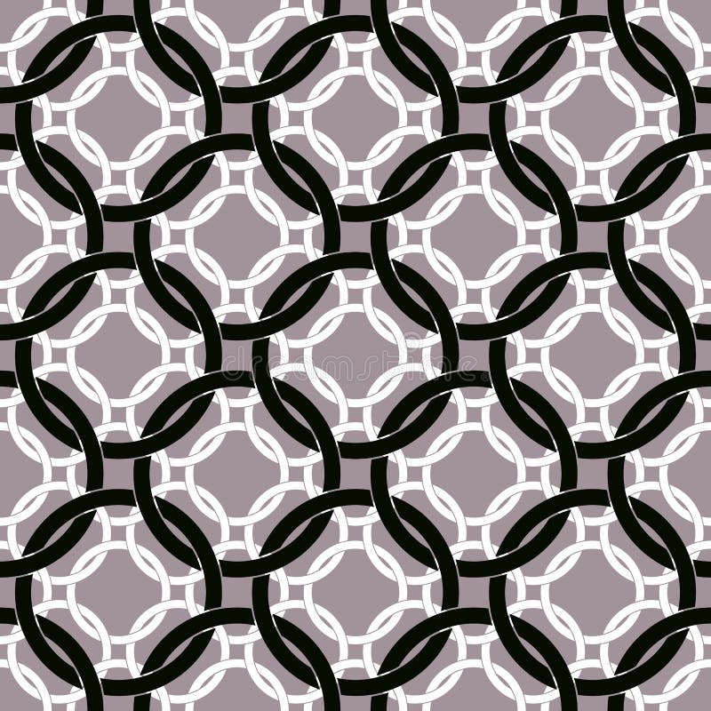 A Vector Simple Grid Bicolor Pattern Stock Vector - Illustration of ...