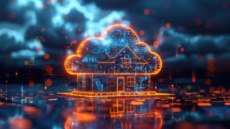 Connected Cloud Computing Devices in Data Center with IoT Smart Home ...