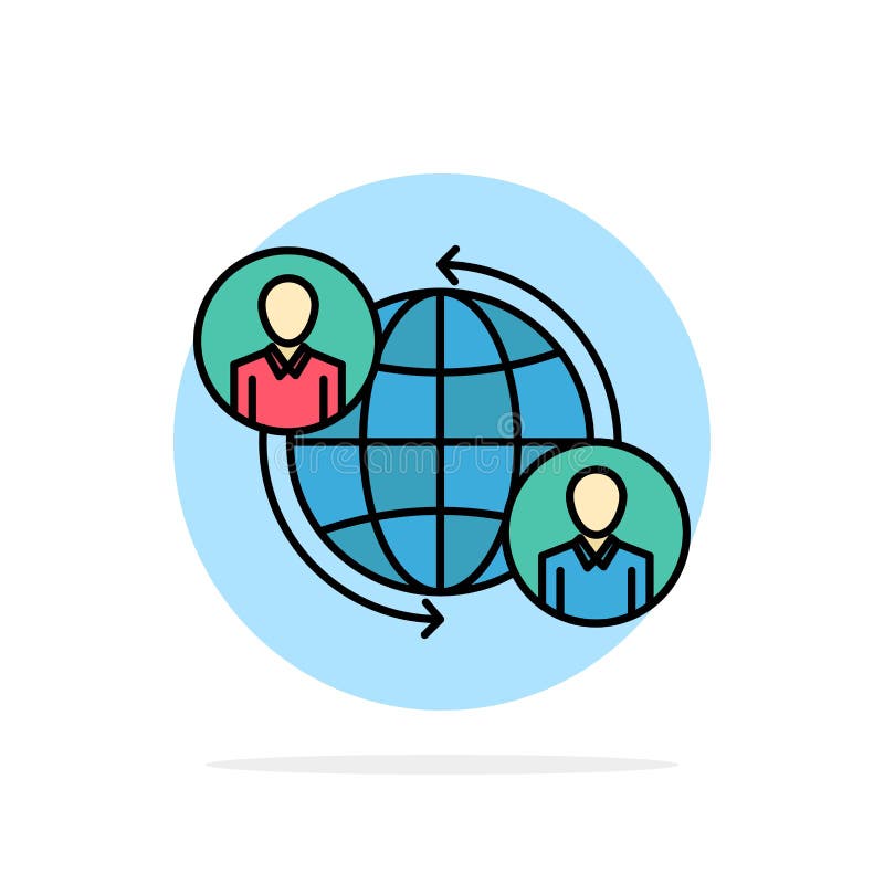 Connected, Connections, User, Internet, Global Abstract Circle ...