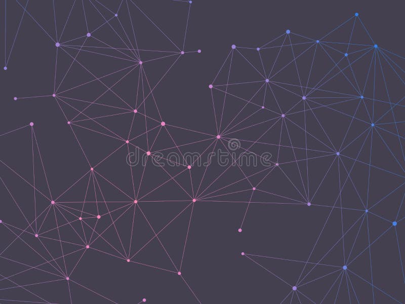 Connected Dots Background stock vector. Illustration of chaos - 80038368