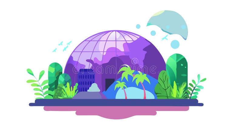 Connected Earth Globe Icon for Global Networks and Data Flow, Vector ...