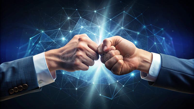 Connected and Empowered a Force To Reckon with Stock Illustration ...