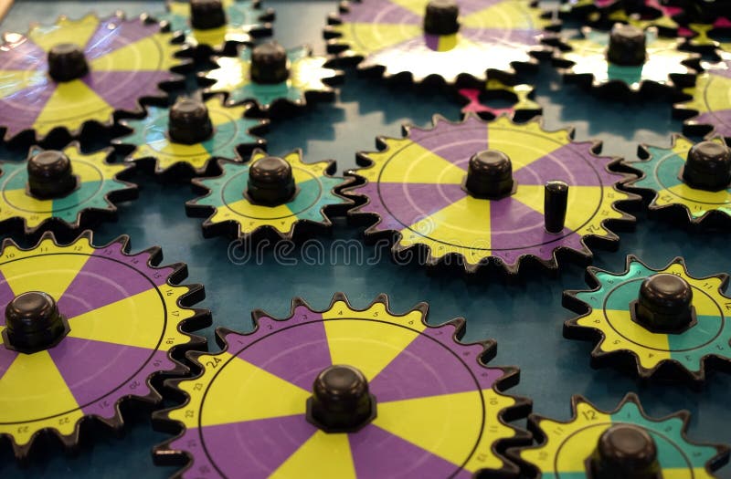 Connected gears stock image. Image of teeth, work, join - 74192307