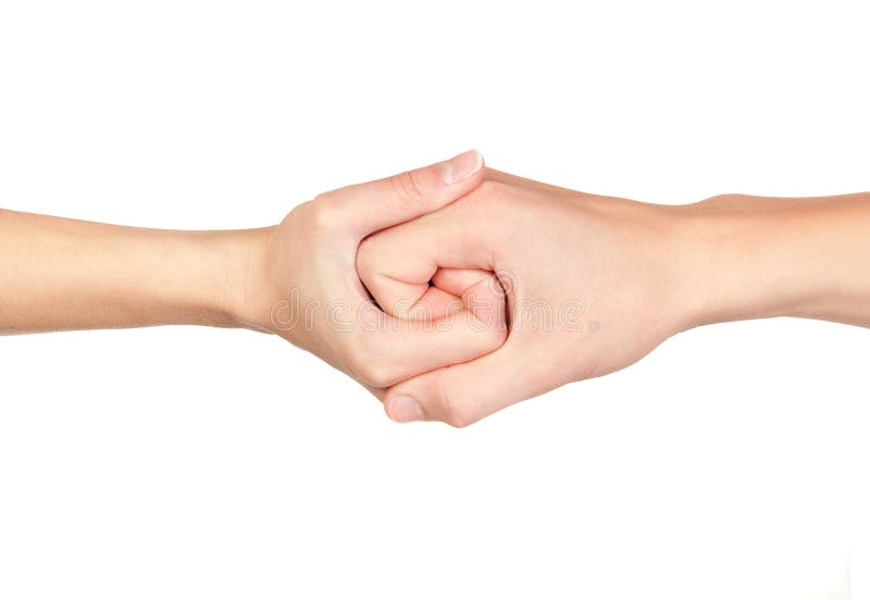 Connected Hands Of Family As Symbol Of Unity Stock Photo - Image of ...