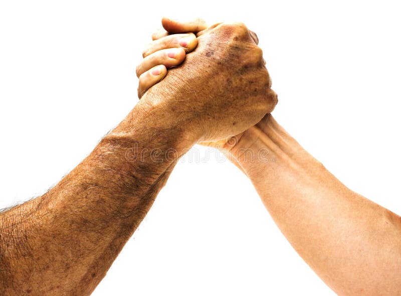 Connected Hands of Family As Symbol of Unity Stock Photo - Image of ...