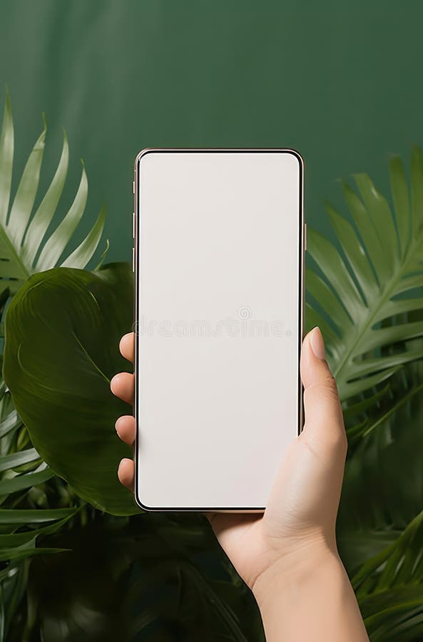 Connected Lifestyle: Modern Businesswoman Holding Black Smartphone with ... Connected Lifestyle: Modern Businesswoman Holding Black Smartphone with ...