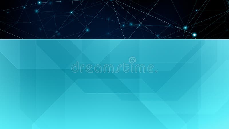 Composition Modern Banner Template with Creative Layout and Connected ...