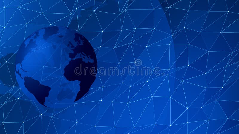 Connected Lines of Rotating Globe Breaking News and Travel Updates from ...