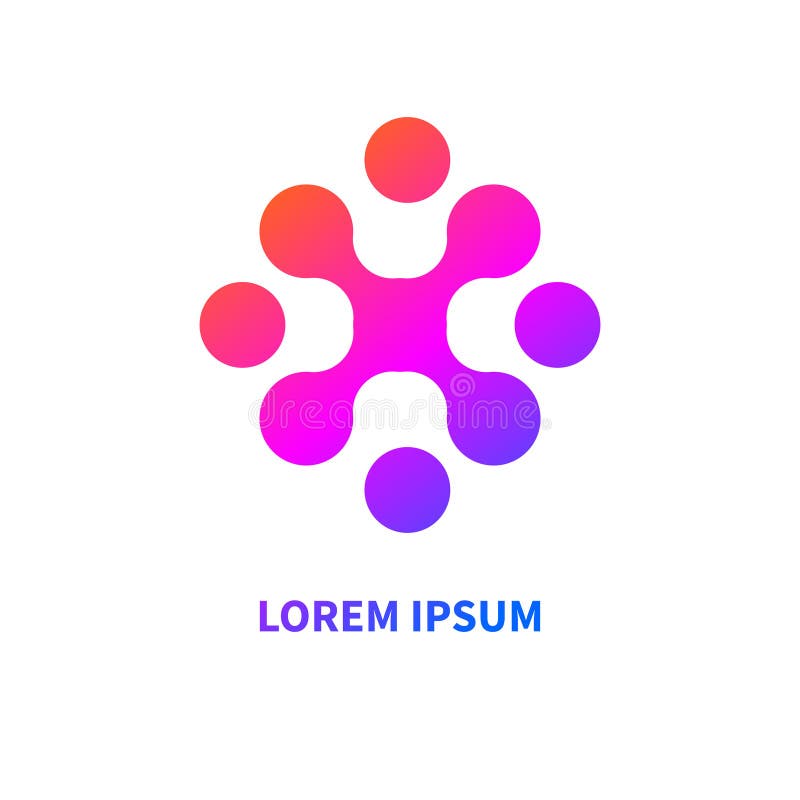 Connected people logo stock vector. Illustration of friendship - 271928952