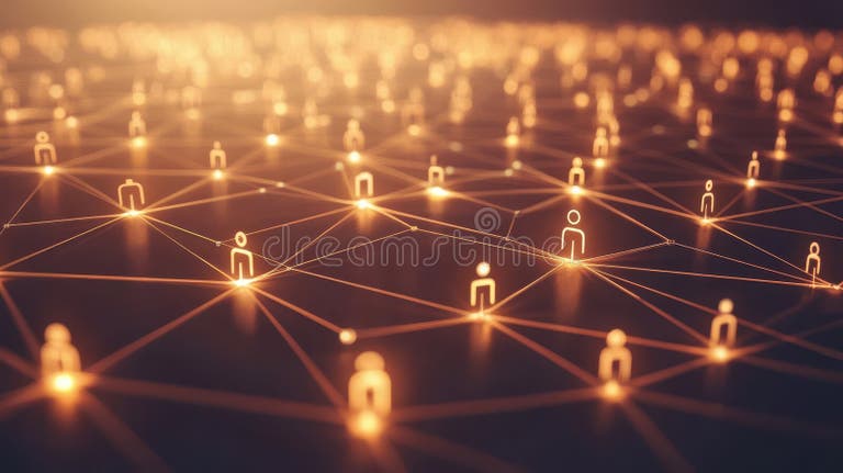 Connected People: Visualizing a Network of Relationships and Social ...