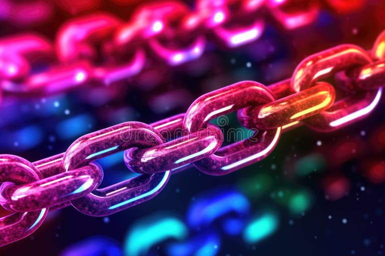 Connected and Protected Network, Symbolizing Safety and Blockchain ...