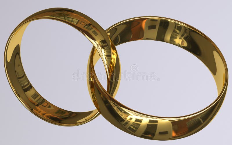 Connected Rings / Bracelets 2018 Stock Illustration - Illustration of ...