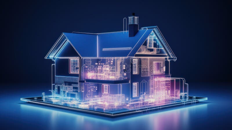 Smart Home Technology Allows for Remotely Controlling Household ...