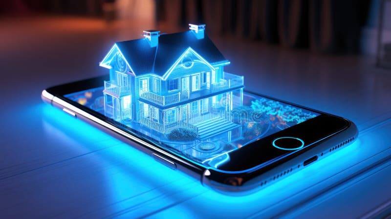 Smart Home Technology Allows for Remotely Controlling Household ...