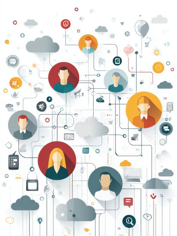 Connected Users Sharing Information through Cloud Icons in a Digital ...