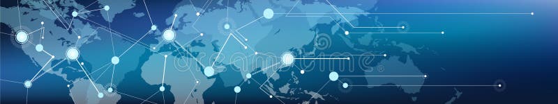 Connected World stock illustration. Illustration of worldwide - 15785863