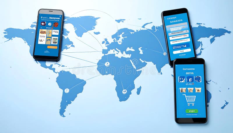 Ecommerce World Stock Illustrations – 17,158 Ecommerce World Stock ...