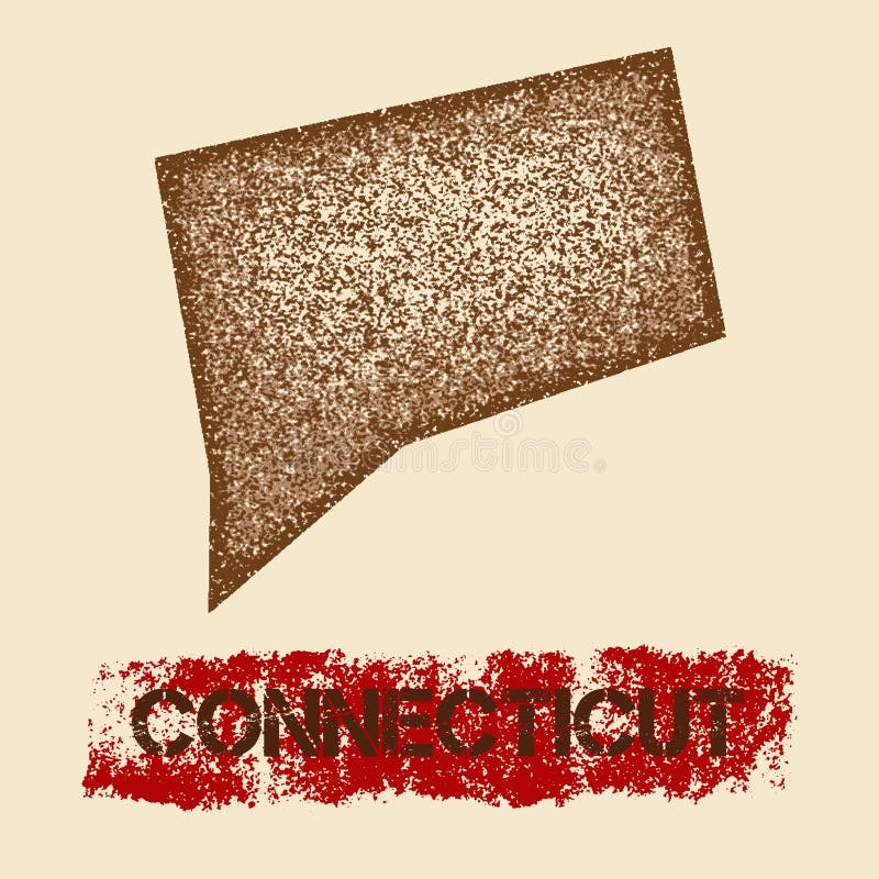 Connecticut Map, Stylish Location Icon with Connecticut Map and Flag ... Connecticut Map, Stylish Location Icon with Connecticut Map and Flag ...