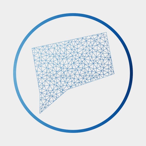 Connecticut icon. stock vector. Illustration of information - 190302477