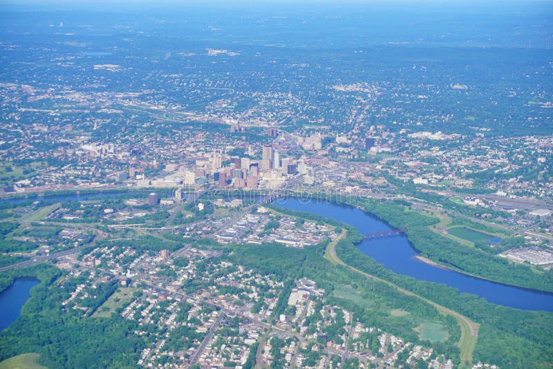 Connecticut landscape stock image. Image of city, buildings - 96423391