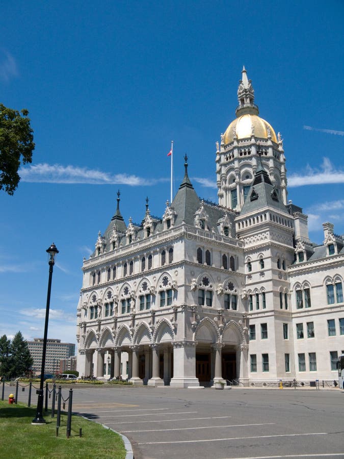 Connecticut State Capitol Building Stock Photo - Image of legislation ...