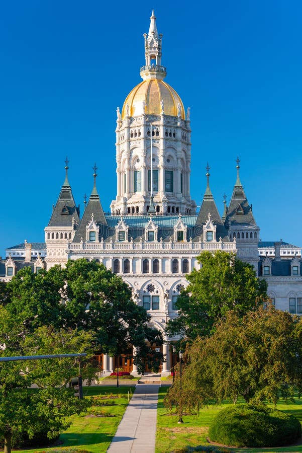 Connecticut State Capitol in Hartford, Connecticut Stock Photo - Image ...