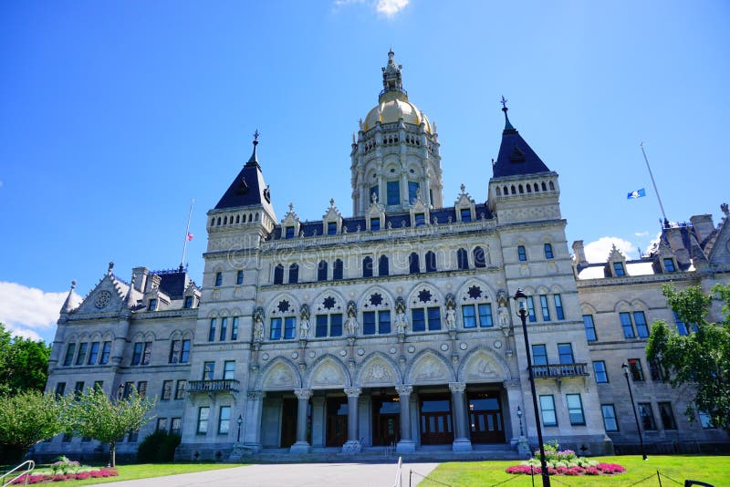 Connecticut State Capitol stock image. Image of hartford - 95467329