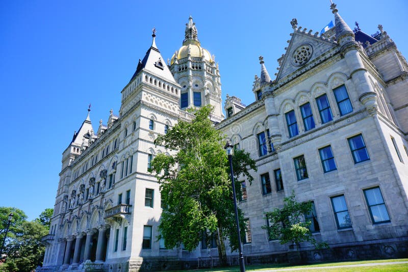 Connecticut State Capitol stock image. Image of facade - 96102445