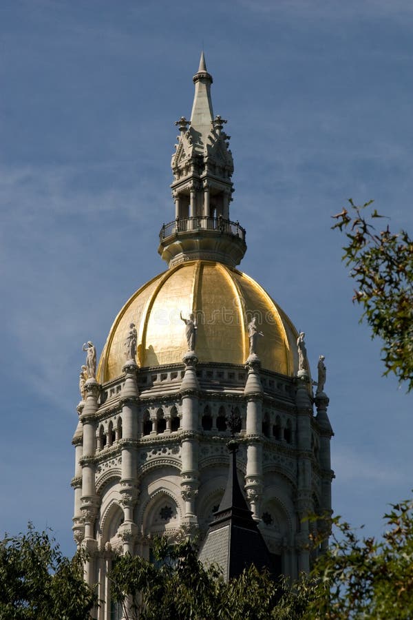 Connecticut State House Dome Stock Image - Image of legislature ...