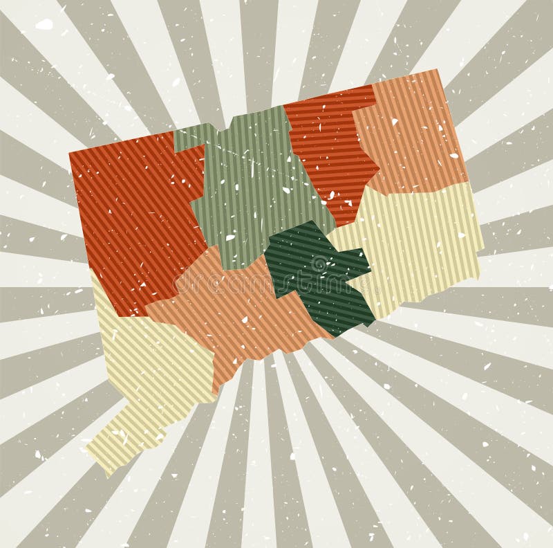 Connecticut Map, Stylish Location Icon with Connecticut Map and Flag ... Connecticut Map, Stylish Location Icon with Connecticut Map and Flag ...