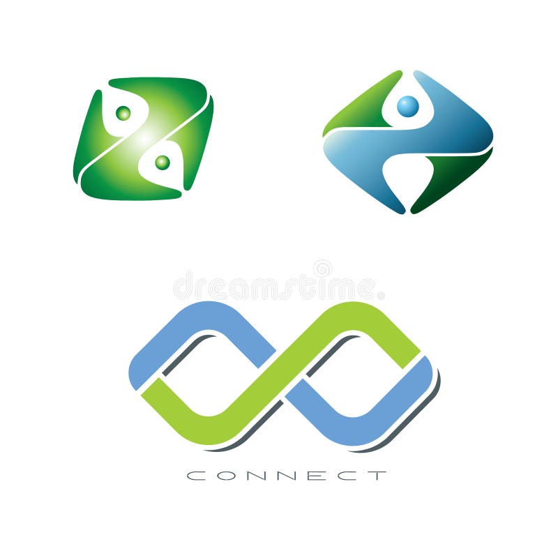 Connection Symbol Background Stock Vector - Illustration of ...