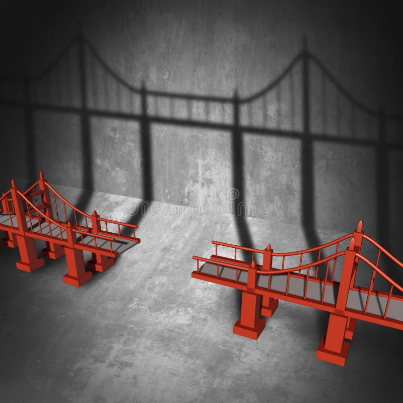 Bridge As Metaphor Stock Illustrations – 115 Bridge As Metaphor Stock ...