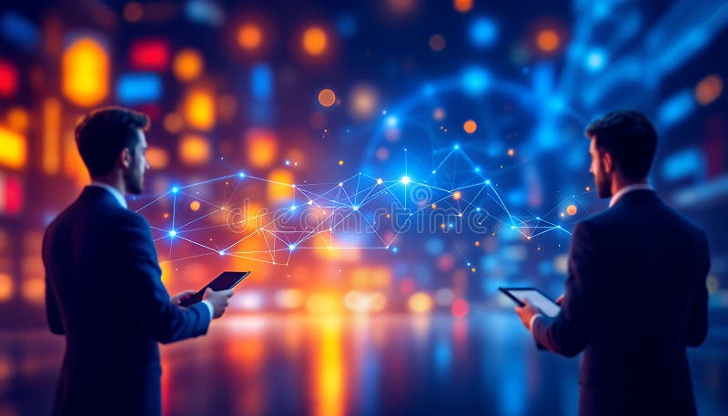 Connecting Business Professionals with Digital Network Using Tablets ...