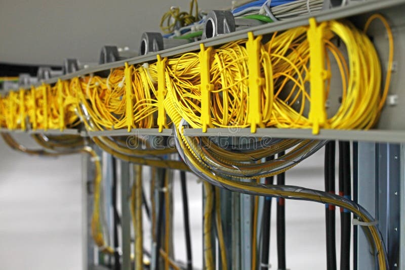 Connecting Cable for the Digital Equipment Stock Image - Image of ...