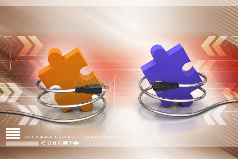 Puzzle Cable Stock Illustrations – 343 Puzzle Cable Stock Illustrations ...