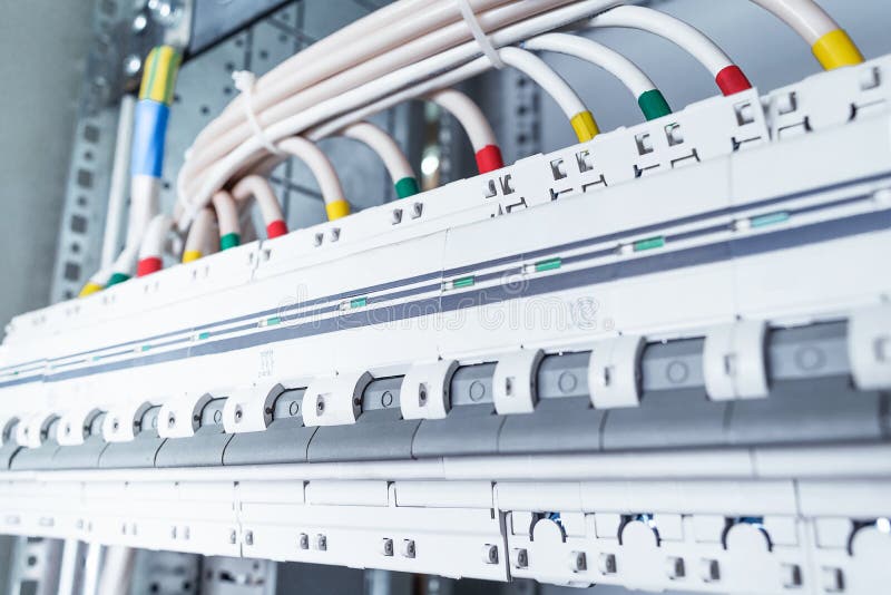 Connecting Cables with Cable Lugs To Circuit Breakers in the Electrical ...