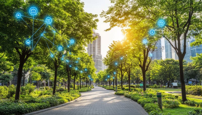 Connecting City Smart Technology Integration with Trees in a Modern ...